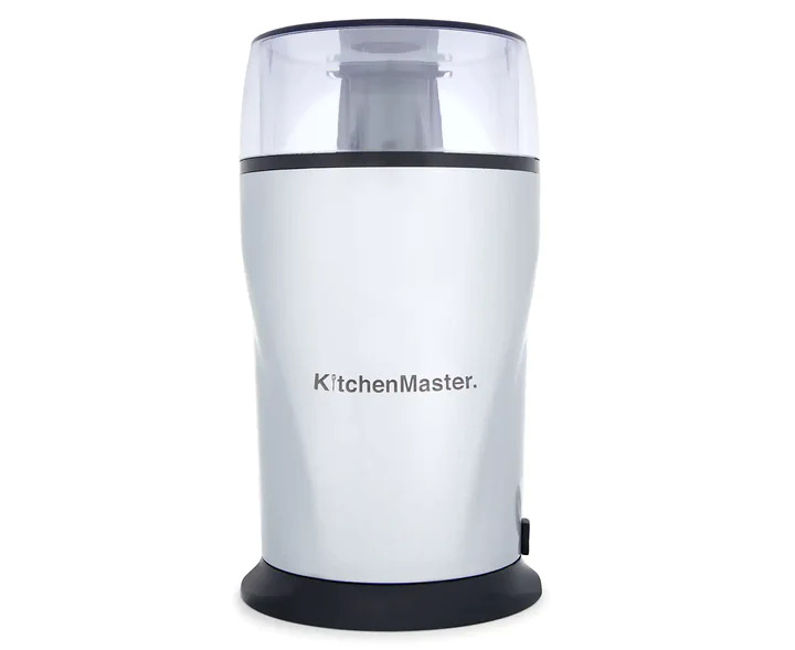Kitchenmaster 70g Coffee & Spice Grinder - Silver KMCG603